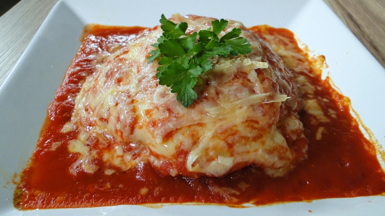 PARMEGIANA DE FILÉ MIGNON – Celeiro do Brasil